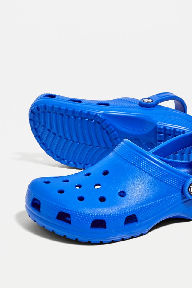 Crocs Cobalt Blue Classic Clogs | Urban Outfitters UK