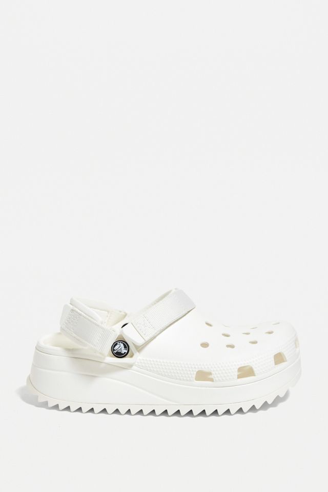 Crocs White Classic Hiker Clogs | Urban Outfitters UK