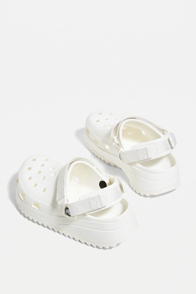 Crocs White Classic Hiker Clogs | Urban Outfitters UK