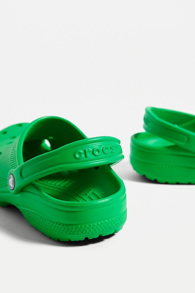 Crocs Grass Green Classic Clogs | Urban Outfitters UK