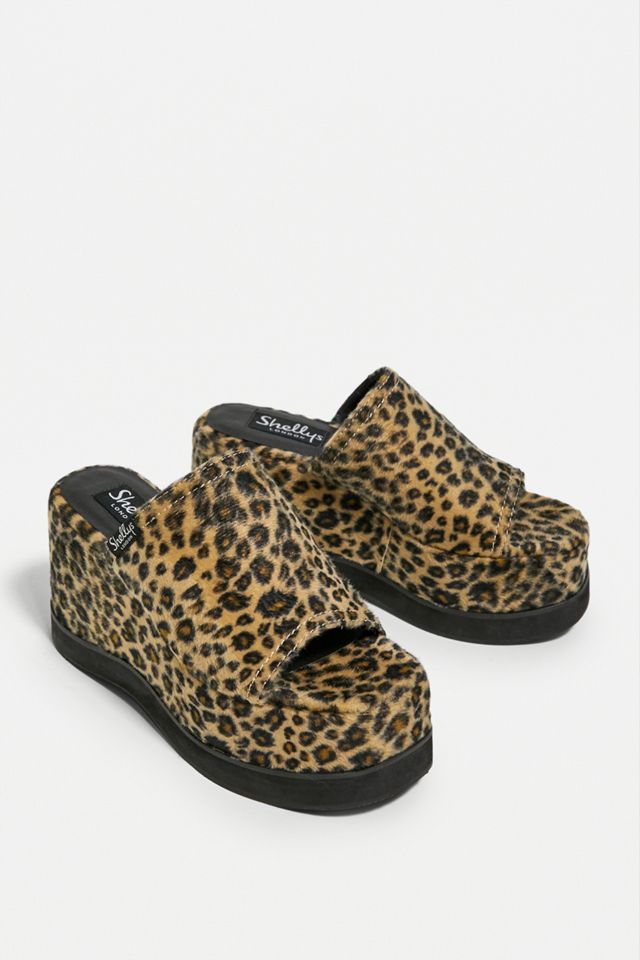 Shellys London Leopard Sandalias Burbuja | Urban Outfitters ES