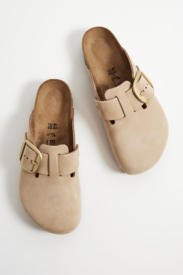 Zuecos Birkenstock Boston Sand Big Buck | Urban Outfitters ES