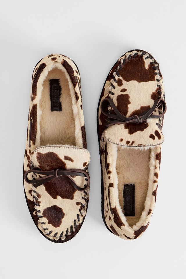 BRONX Cow Print Fenn-Ix Boat Shoes | Urban Outfitters FR
