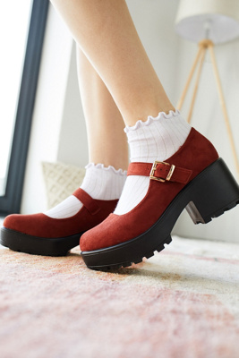 Koi Rust Tira Mary Jane Shoes | Urban Outfitters UK