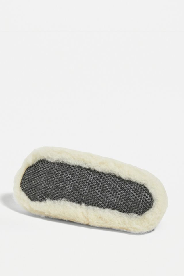 Yoko Wool - Pantoufles Siberian vertes | Urban Outfitters FR