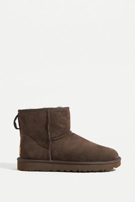 UGG Chocolate Classic Mini II Boots | Urban Outfitters UK