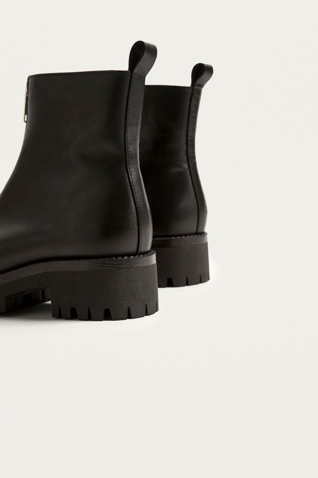 Cleo Zip-Front Cleat Boots | Urban Outfitters FR