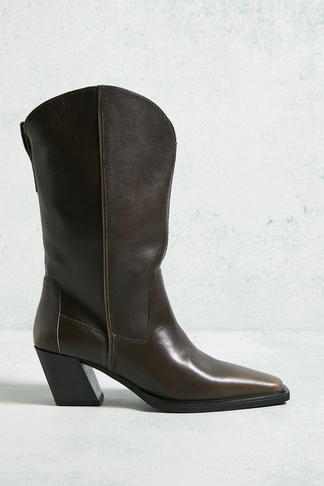 Vagabond Brown Alina Western Boots | Urban Outfitters UK