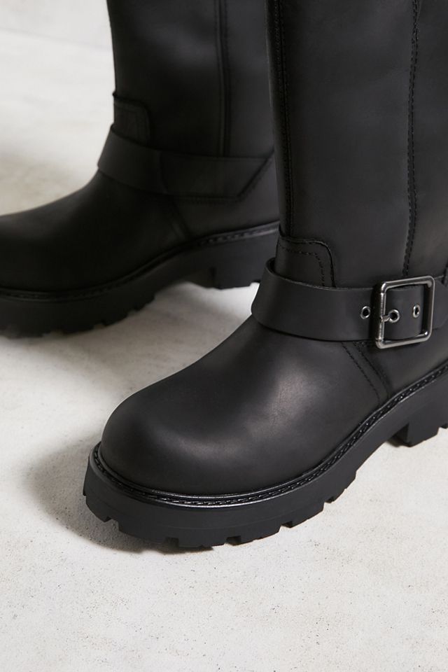 Vagabond Black Cosmo Buckle Boots | Urban Outfitters UK