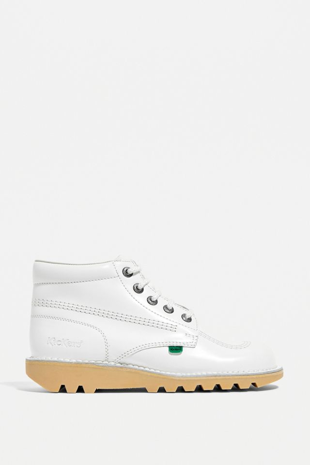 Kickers Kick Hi White Boots | Urban Outfitters UK