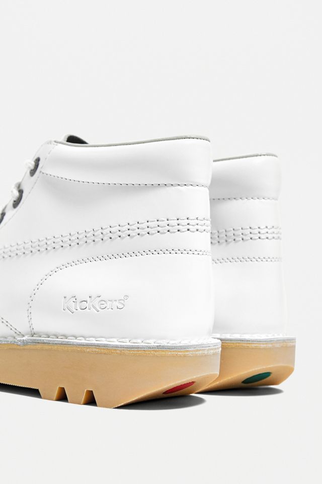 Kickers Kick Hi White Boots | Urban Outfitters UK