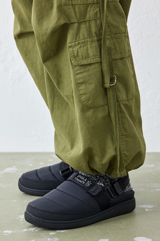 SHAKA Black Schlaf Clogs | Urban Outfitters UK