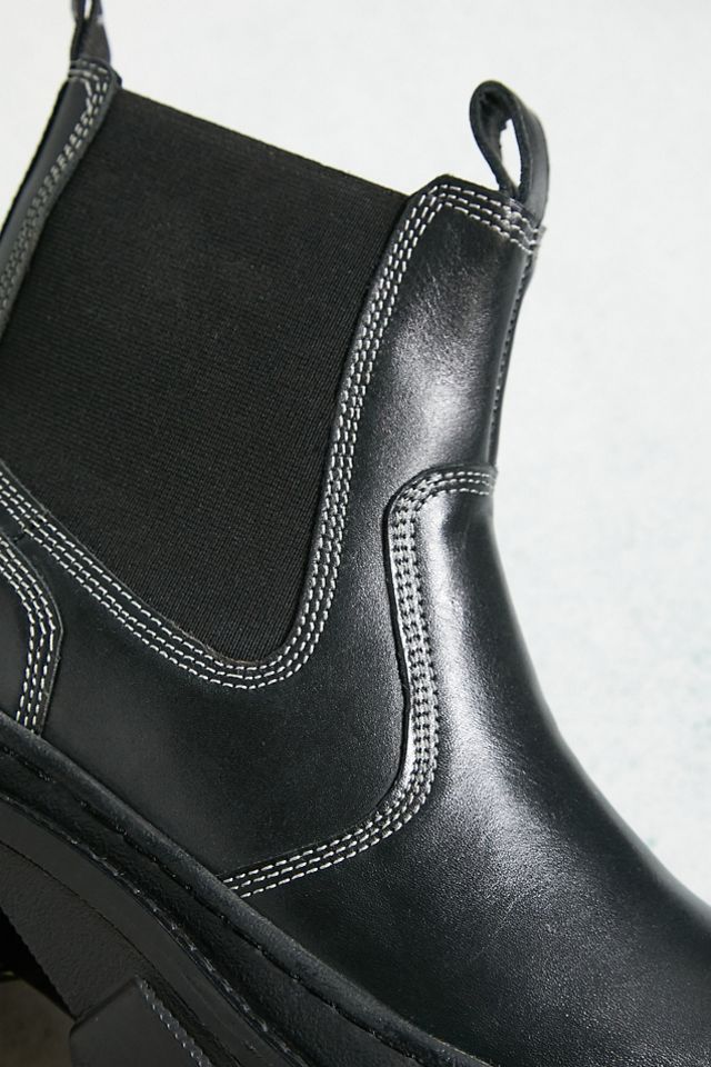 ASRA Black Rene Chelsea Boots | Urban Outfitters UK