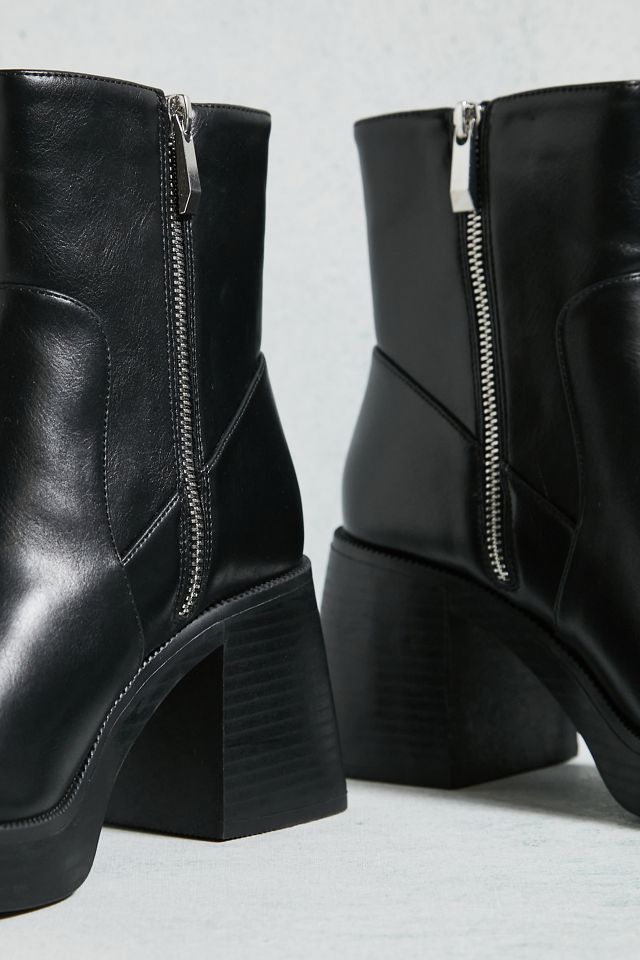 RAID Black Lexus Block Heel Boots | Urban Outfitters UK
