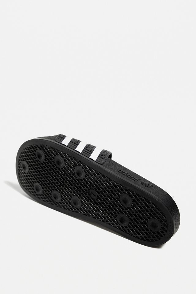 adidas Adilette Black Pool Sliders | Urban Outfitters UK