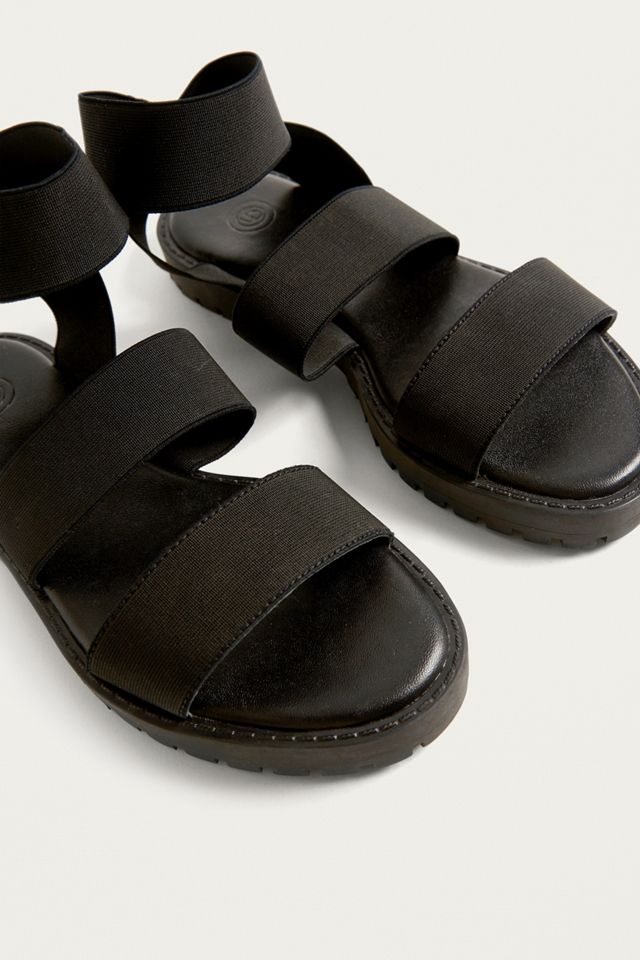 UO Alex Elastic Strap Cleated Sandals | Urban Outfitters UK