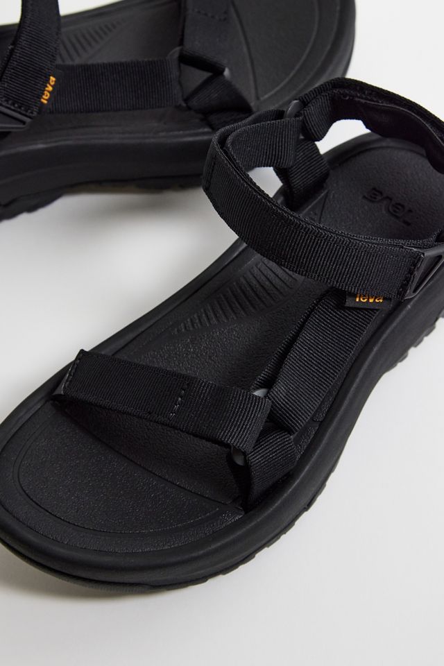 Teva Hurricane XLT 2 Ampsole Black Sandals | Urban Outfitters UK