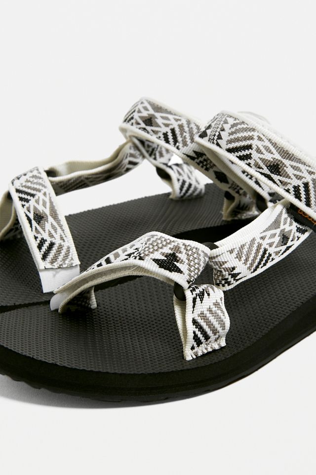 Teva Universal White Pattern Sandals | Urban Outfitters UK