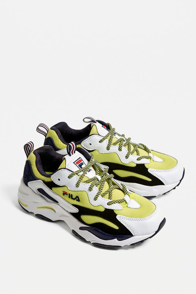 FILA Ray Tracer Neon Trainers | Urban Outfitters UK
