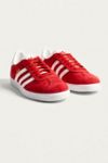 adidas Originals Gazelle Red Suede Trainers | Urban Outfitters UK