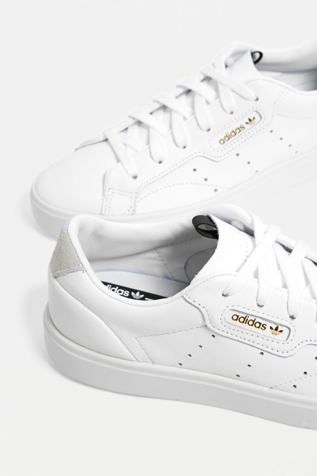 adidas Originals Sleek White Trainers | Urban Outfitters UK
