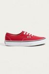 Vans Authentic Red Trainers | Urban Outfitters UK