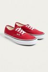 Vans Authentic Red Trainers | Urban Outfitters UK