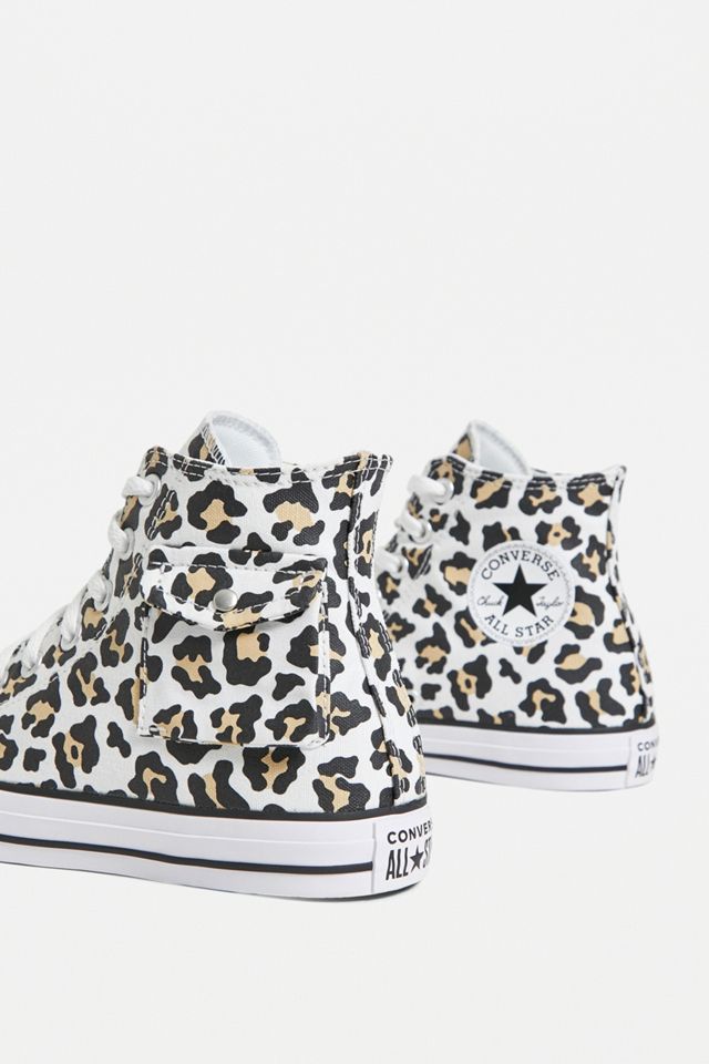 Converse Chuck Taylor All Star Leopard High-Top Trainers | Urban ...
