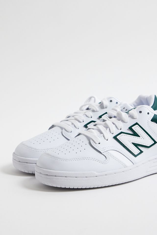 New Balance White & Green 480 Trainers | Urban Outfitters UK