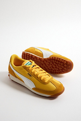 PUMA Yellow Easy Rider Trainers | Urban Outfitters UK
