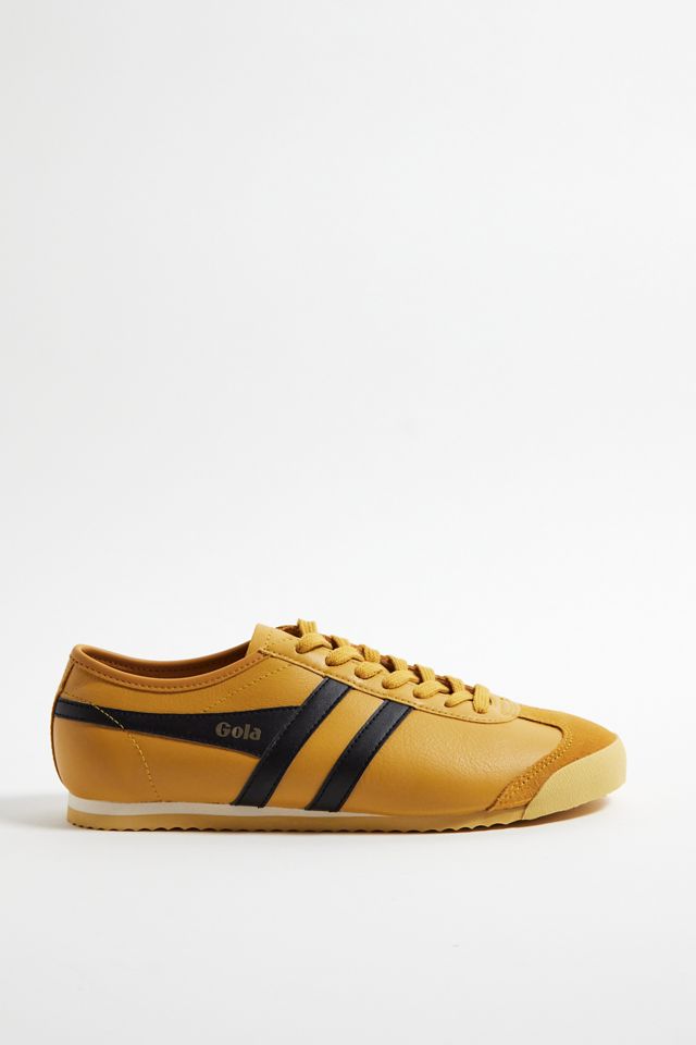 Gola Yellow Classics Race Leather Trainers | Urban Outfitters UK