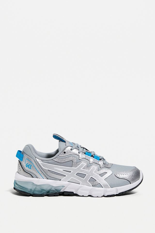 ASICS Metallic Silver Gel Quantum 90 3 Trainers | Urban Outfitters UK