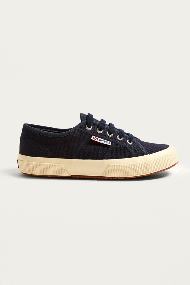 Superga 2750 Navy Trainers | Urban Outfitters UK