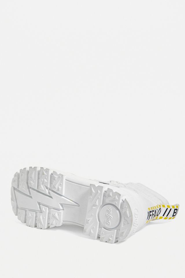 Buffalo Aspha White Mid Trainers | Urban Outfitters UK