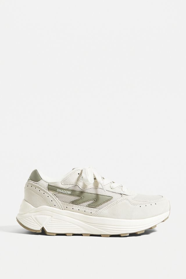 Hi-Tec HTS Shadow White & Khaki Trainers | Urban Outfitters UK