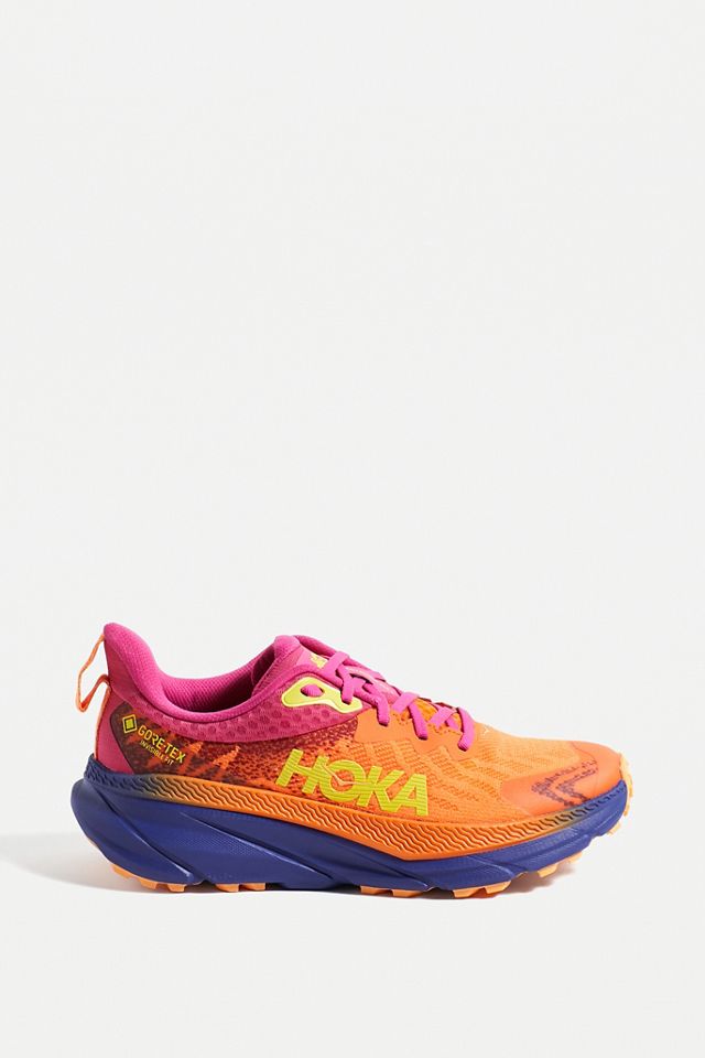 HOKA Orange Challenger 7 GORE-TEX Trainers | Urban Outfitters UK