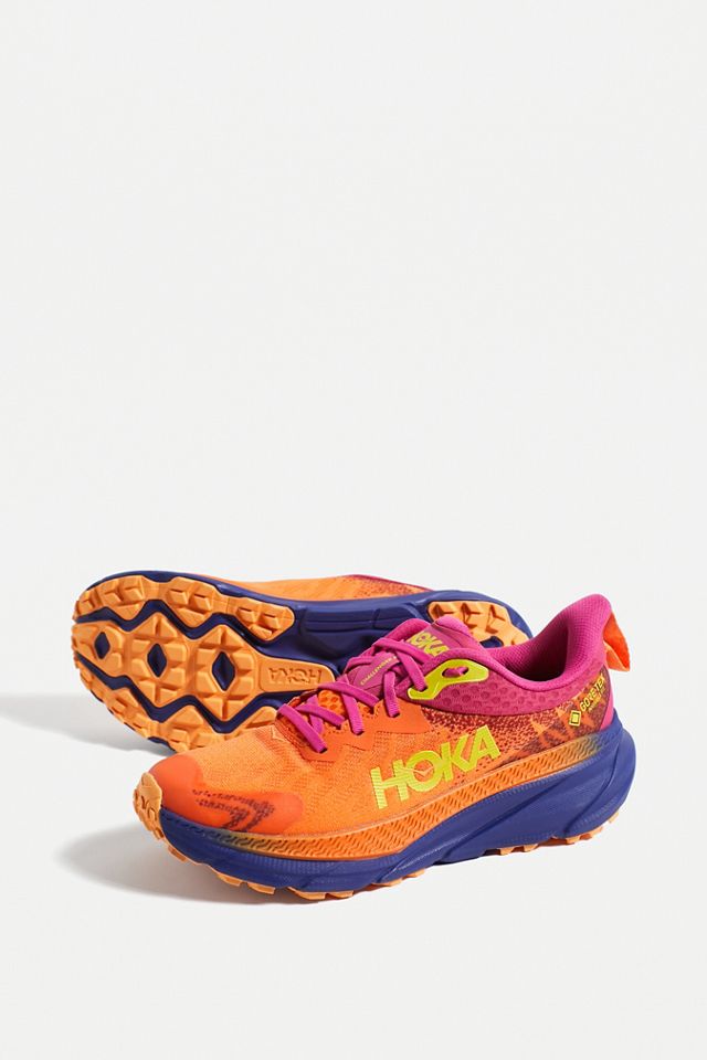 HOKA Orange Challenger 7 GORE-TEX Trainers | Urban Outfitters UK