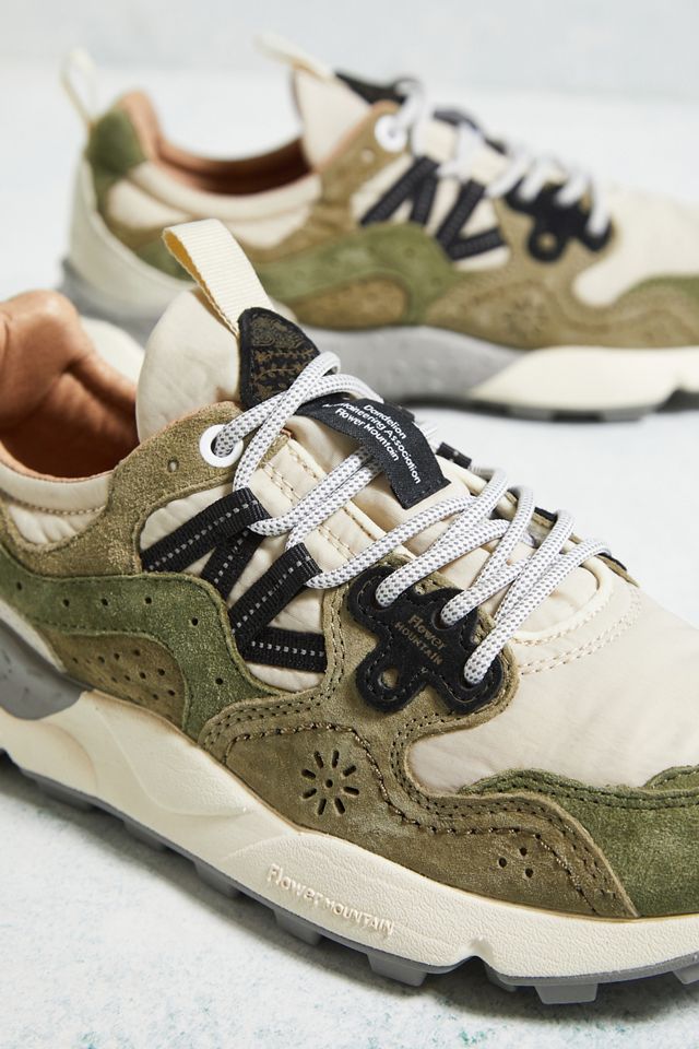 Flower Mountain Beige Yamano 3 Trainers | Urban Outfitters UK