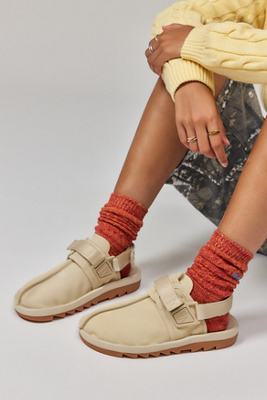 Reebok Beatnik Beige Suede Sandal | Urban Outfitters UK