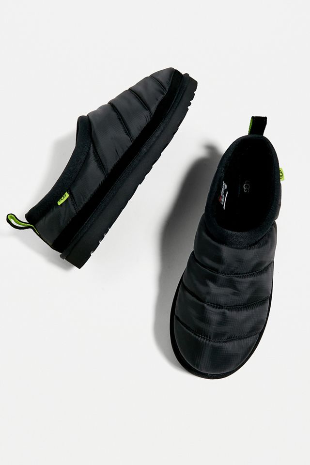 UGG Black Tasman Puft Outdoor Slippers | Urban Outfitters UK
