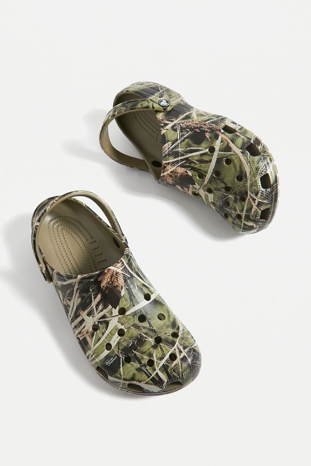 Crocs Real Tree Classic Clogs | Urban Outfitters UK
