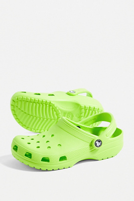 Crocs Limeade Classic Clogs | Urban Outfitters UK