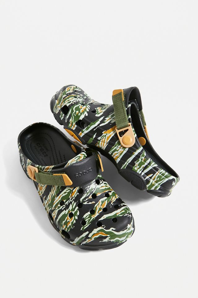 Crocs Tiger Camouflage All Terrain Clogs | Urban Outfitters UK