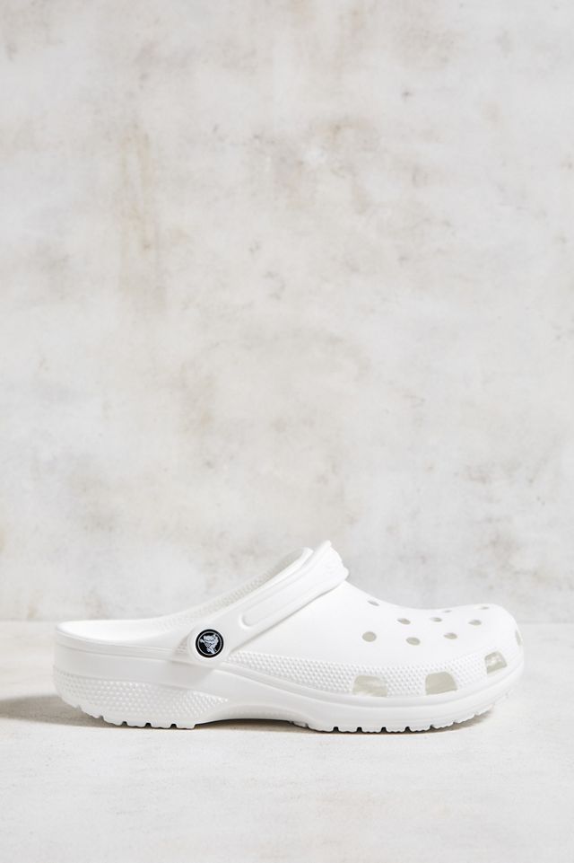 Crocs White Classic Clogs | Urban Outfitters UK