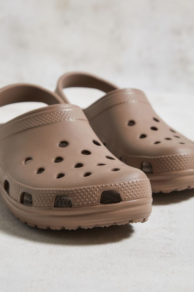 Crocs Latte Classic Clogs | Urban Outfitters UK