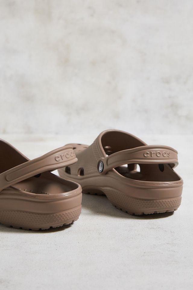 Crocs Latte Classic Clogs | Urban Outfitters UK