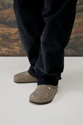 Birkenstock Boston Cacao Wool Clogs | Urban Outfitters UK