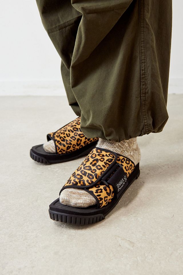 Shaka X-Packer Leopard Print Sliders Urban Outfitters, 44% OFF
