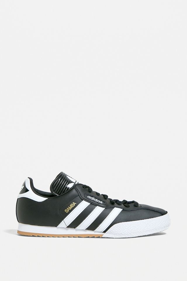 adidas Black Samba Super Trainers | Urban Outfitters UK