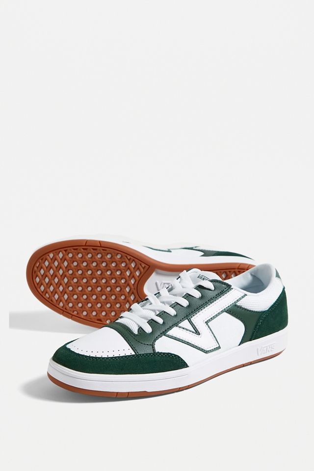 Vans Varsity Green & White Lowland Trainers | Urban Outfitters ES